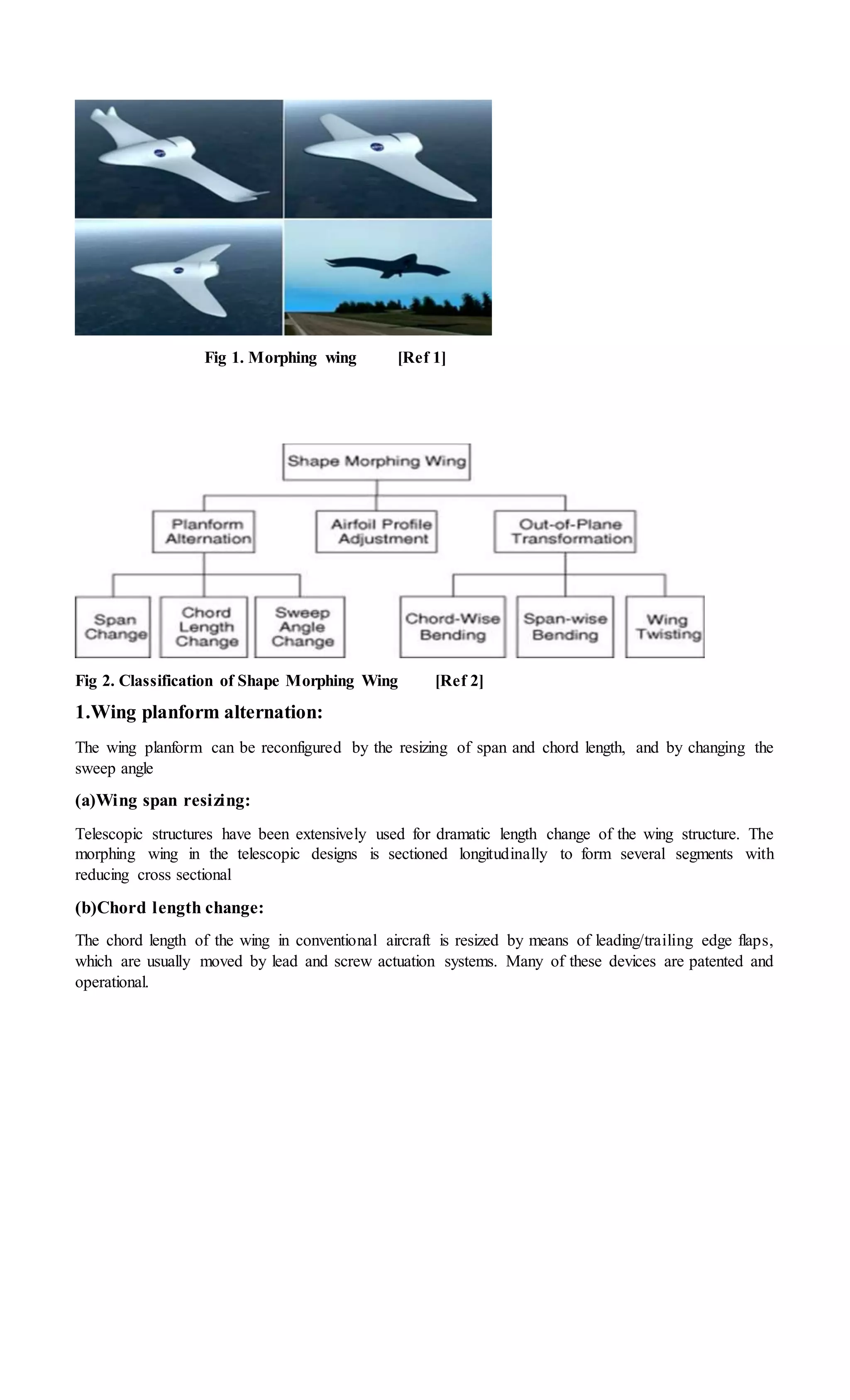 Morphing Aircraft Technology – New Shapes for Aircraft Wing Design ...
