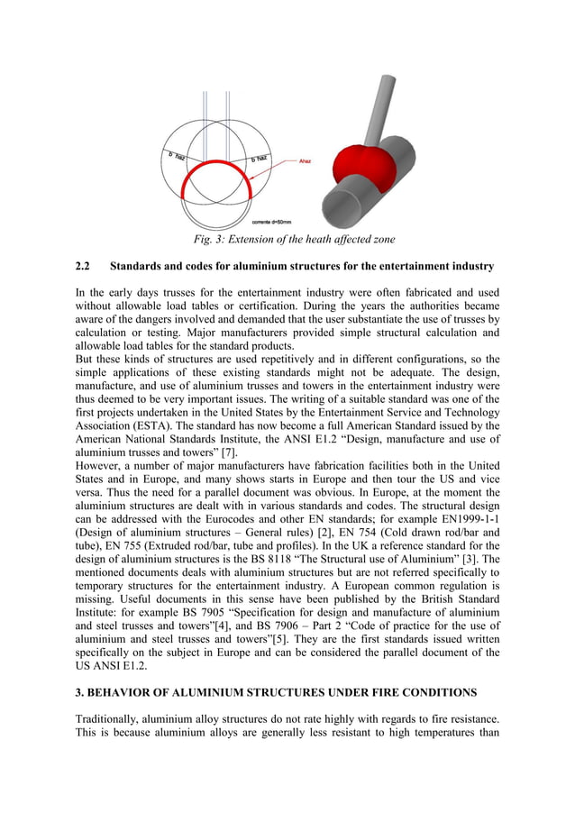 Design of aluminium structures for the entertainment | PDF