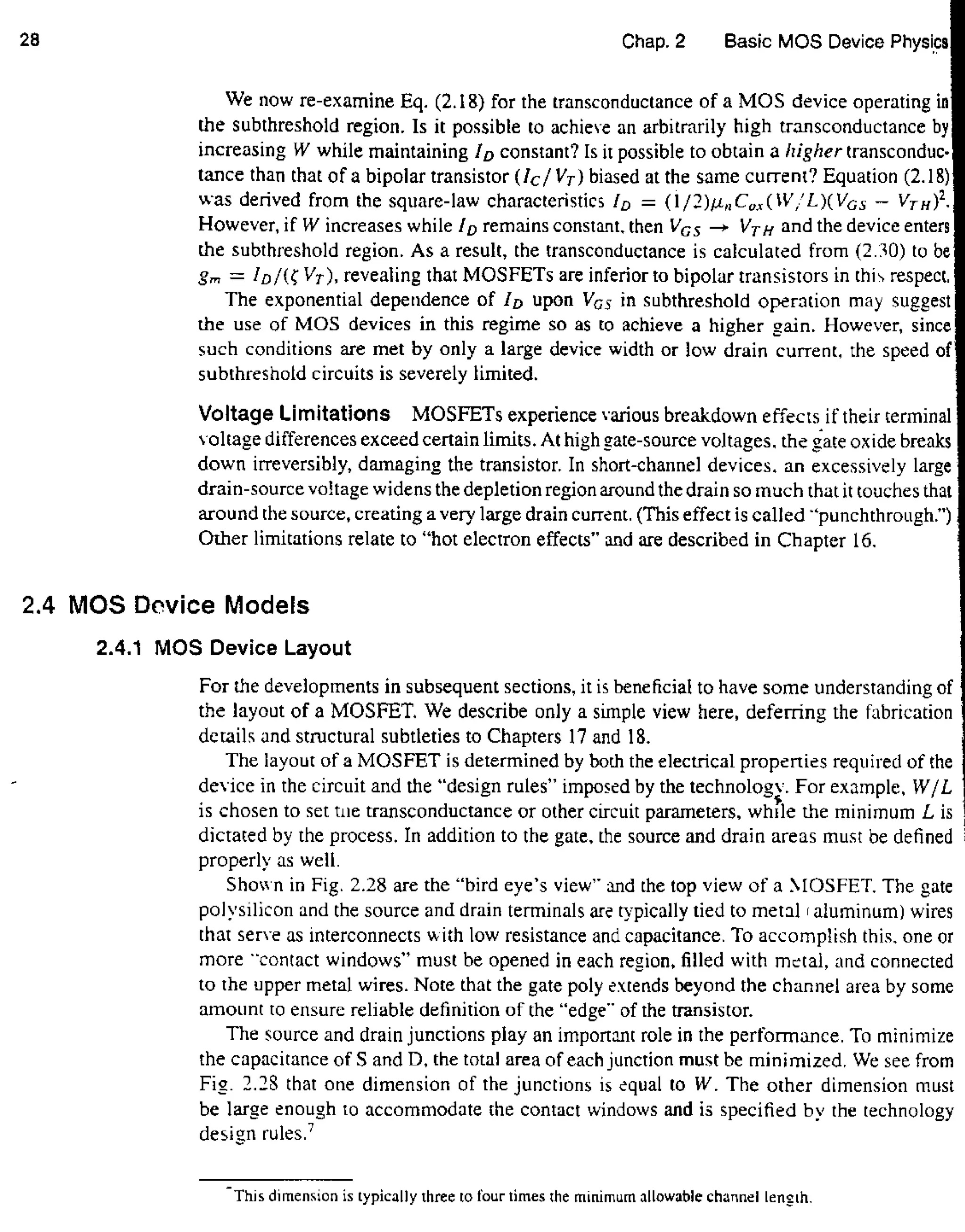 Design of analog cmos integrated circuits | PDF