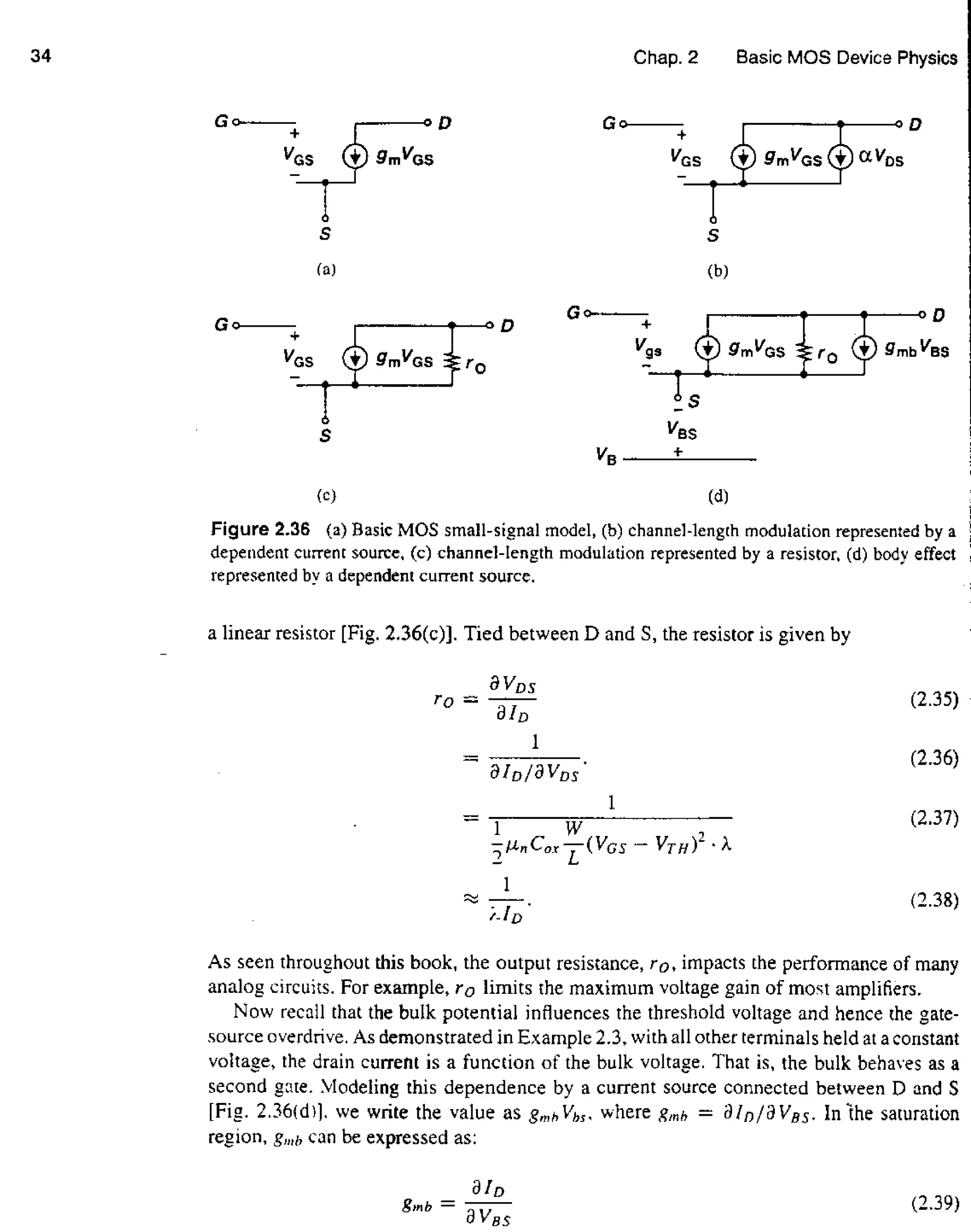 Design of analog cmos integrated circuits | PDF