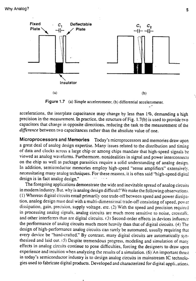Design of analog cmos integrated circuits | PDF