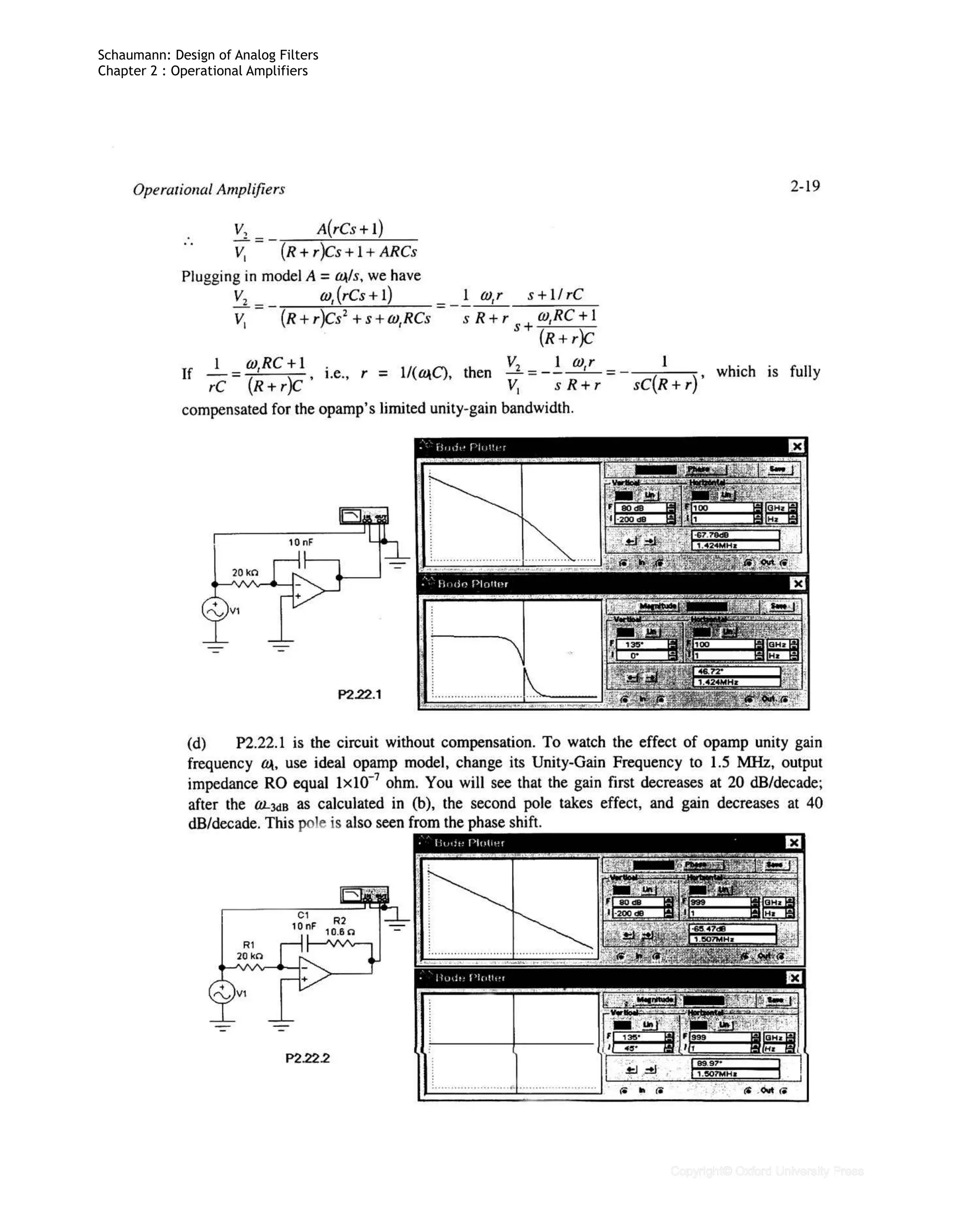 Design of analog filters by rolf schaumann(solution manual) | PDF