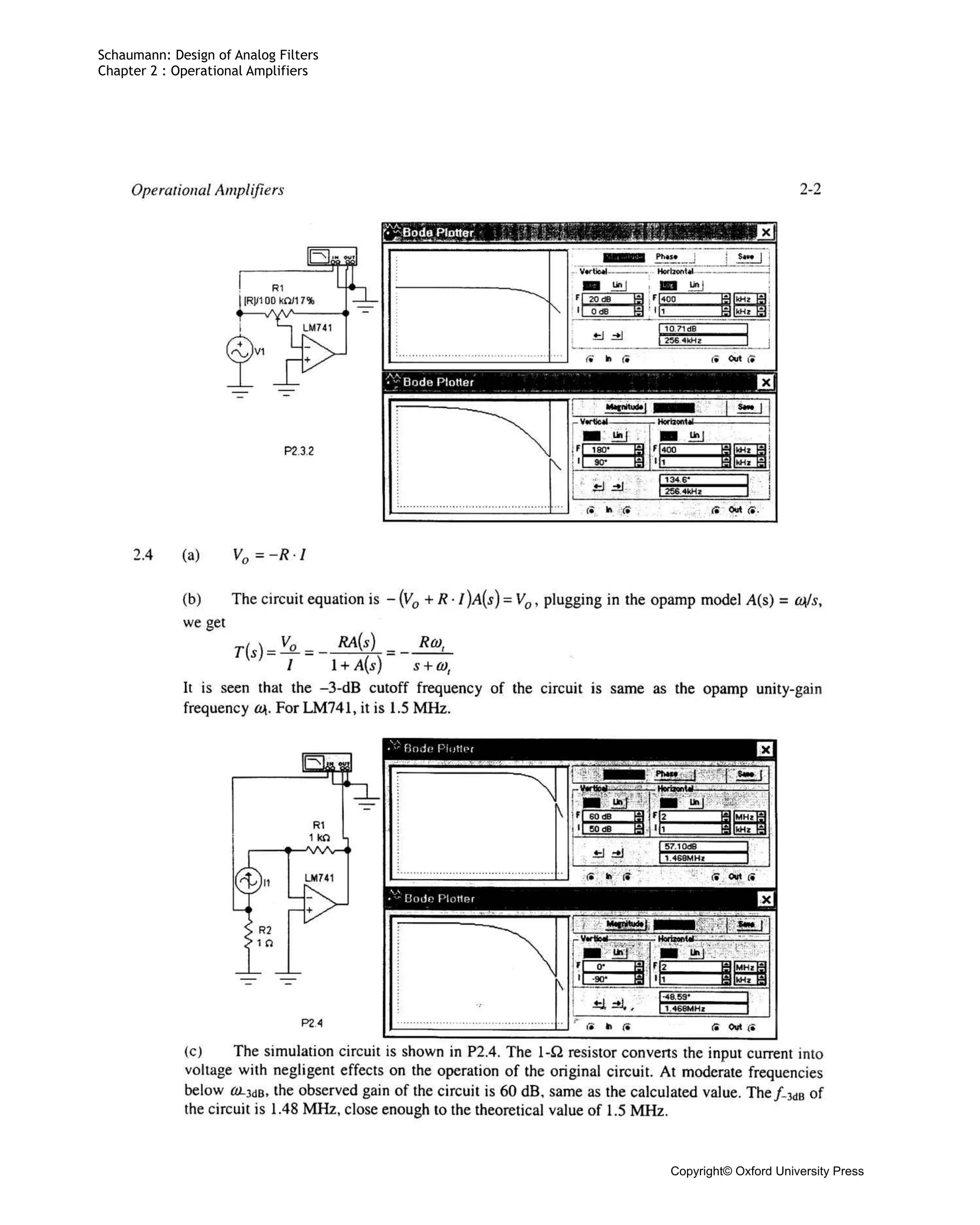 Design of analog filters by rolf schaumann(solution manual) | PDF