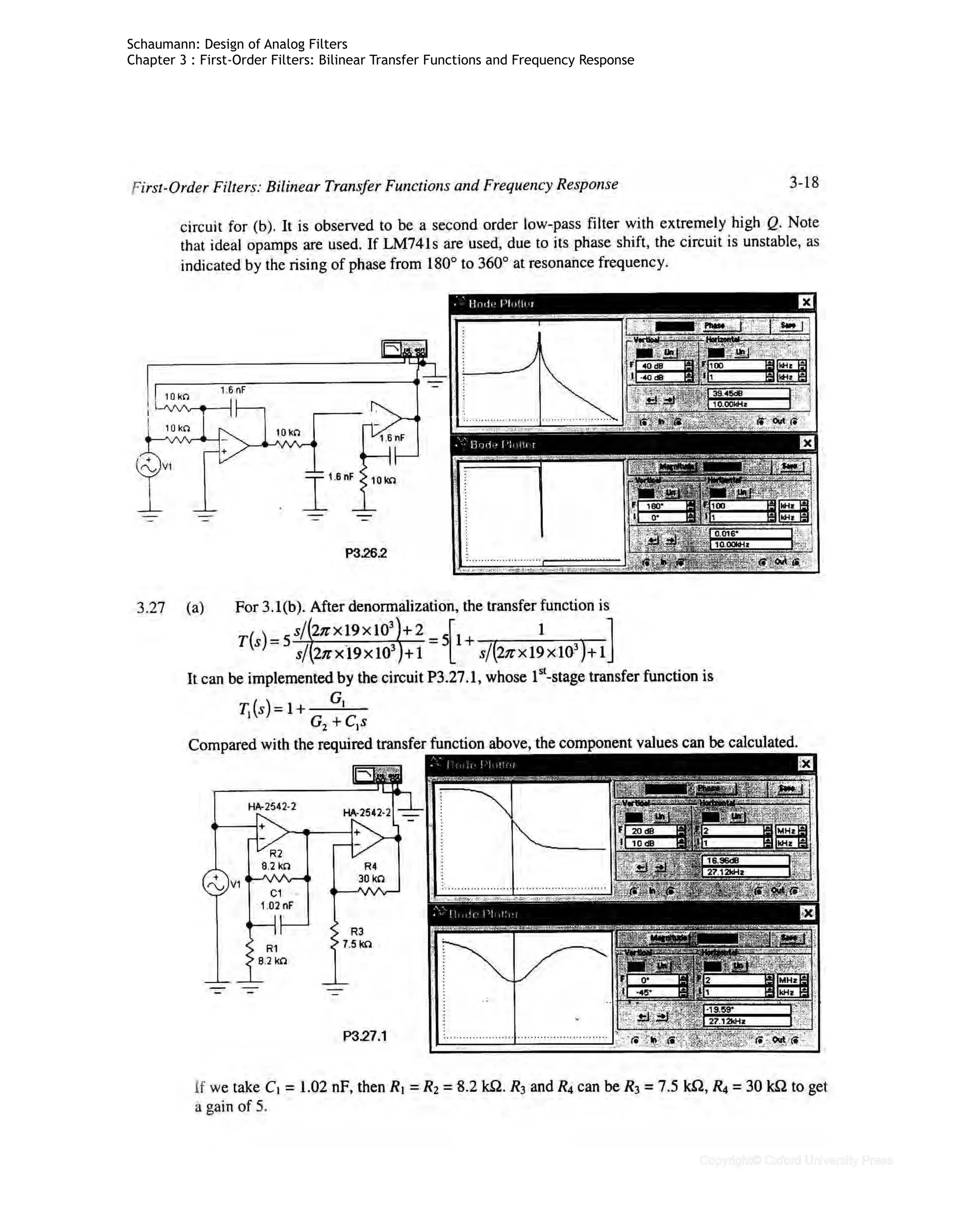 Design of analog filters by rolf schaumann(solution manual) | PDF