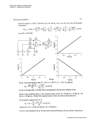 Design of analog filters by rolf schaumann(solution manual) | PDF