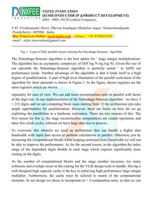 Design of an area efficient million-bit integer multiplier using double modulus ntt | PDF