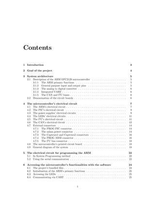 Design of an arm based microcontroller circuit board | PDF