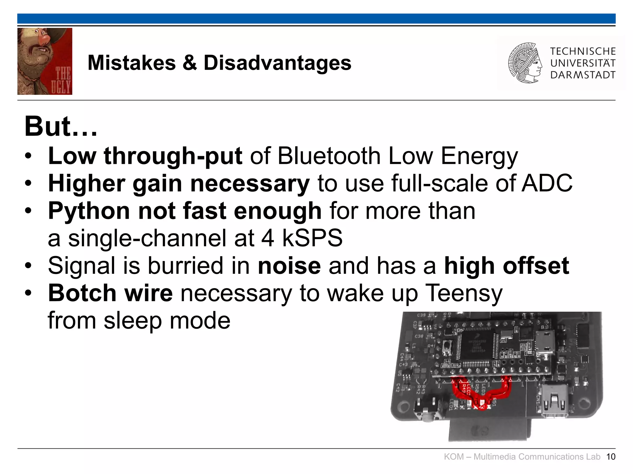 Design of a Bluetooth Low Energy connected EMG Recorder | PDF