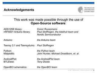 Design of a Bluetooth Low Energy connected EMG Recorder | PDF