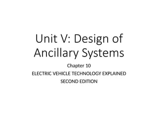 Design of Ancillary Systems . | PPTX