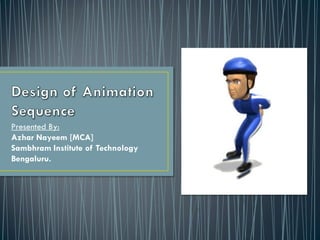 Design of animation sequence | PDF