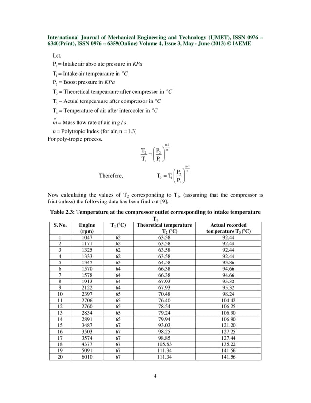 Design of an intercooler of a turbocharger unit to enhance the volumetric | PDF