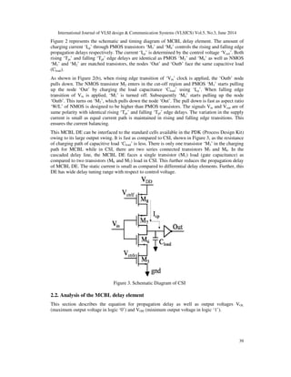 Design of a novel current balanced voltage controlled delay element | PDF