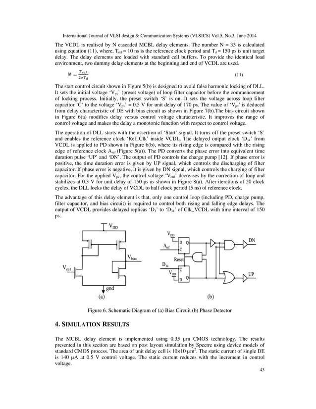 Design of a novel current balanced voltage controlled delay element | PDF