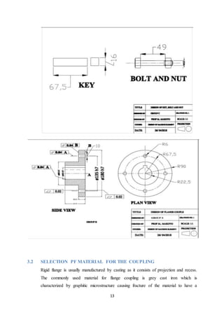 Design of an unprotected flange coupling | PDF