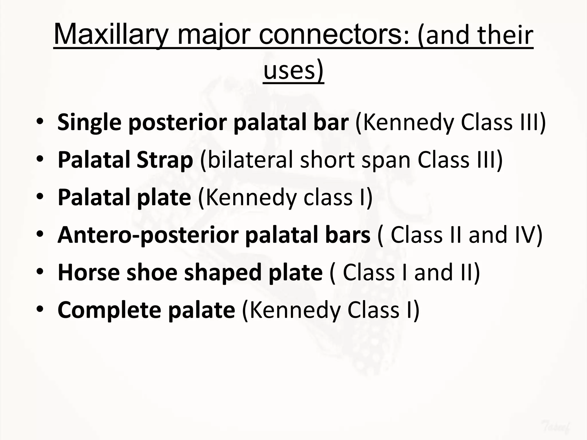 Designing a Removable Partial Denture (Kennedy's Classification) | PPTX