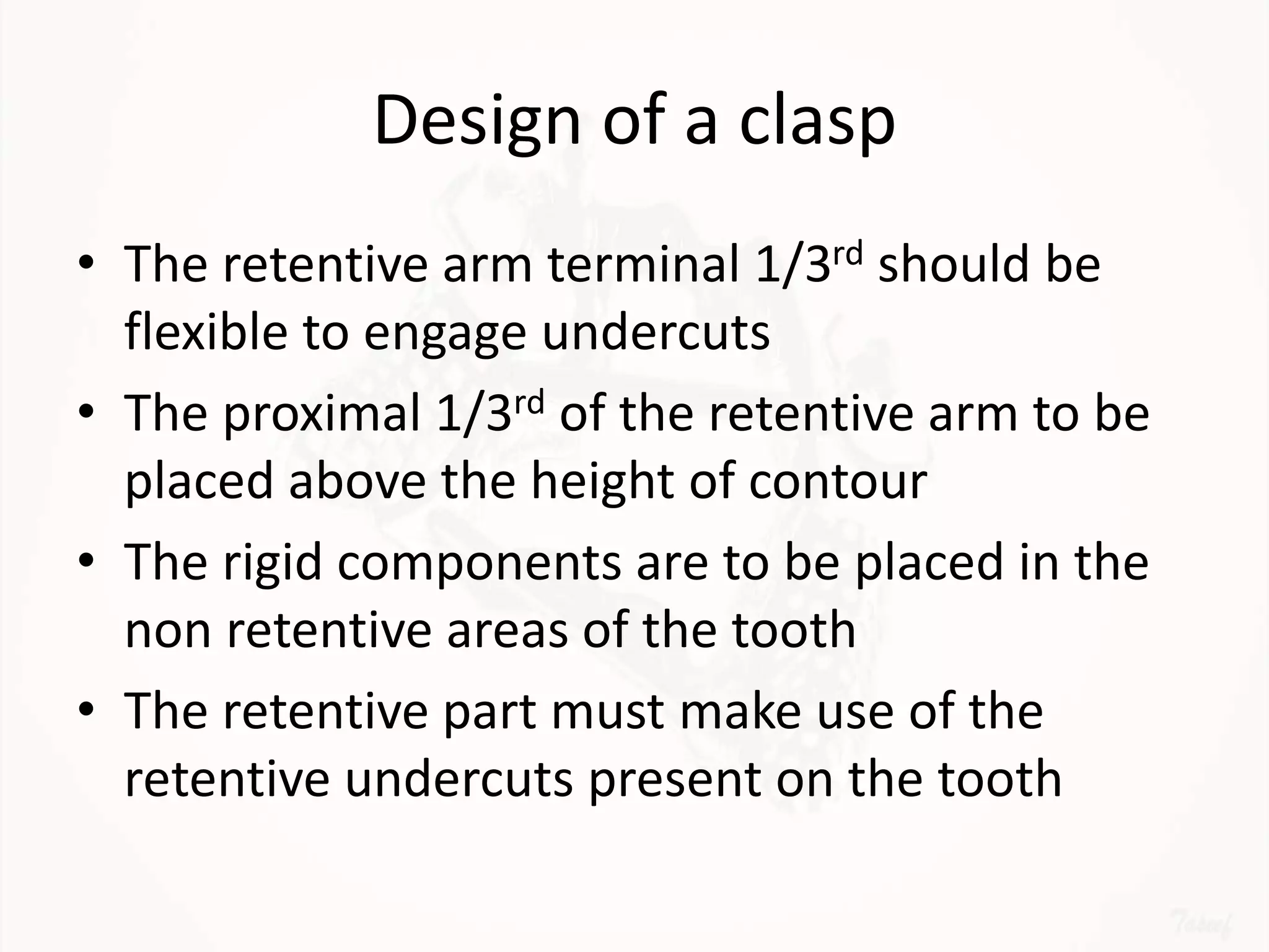 Designing a Removable Partial Denture (Kennedy's Classification) | PPTX