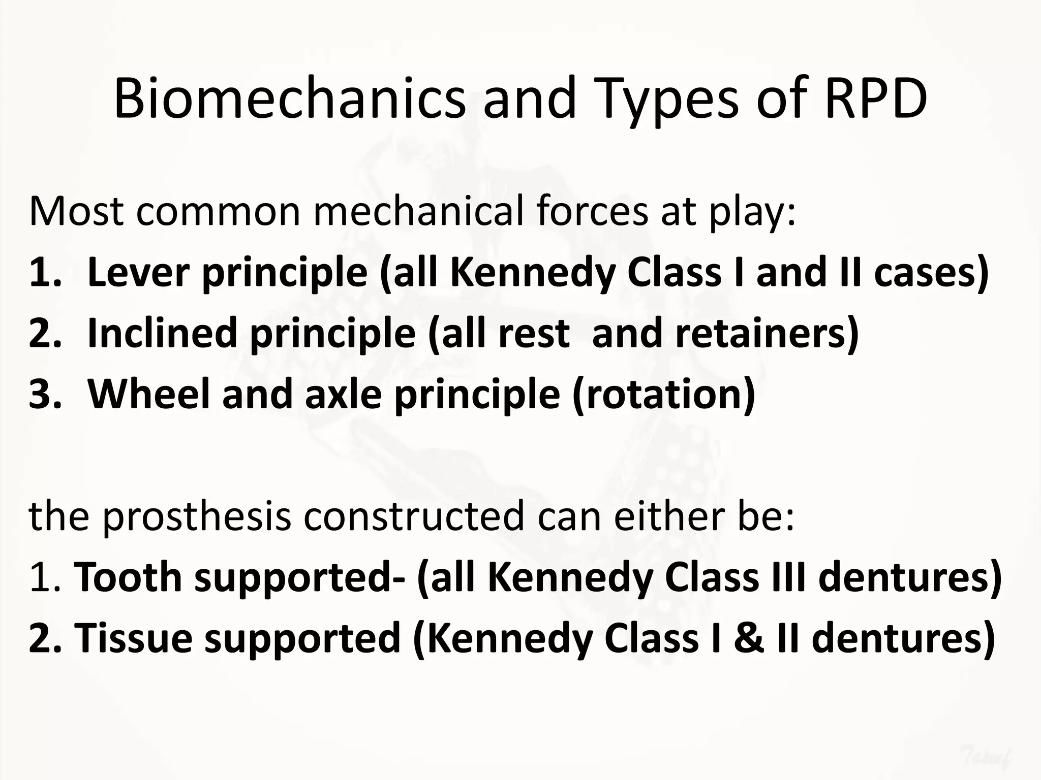 Designing a Removable Partial Denture (Kennedy's Classification) | PPTX