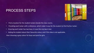 Design of a student locker | PPT