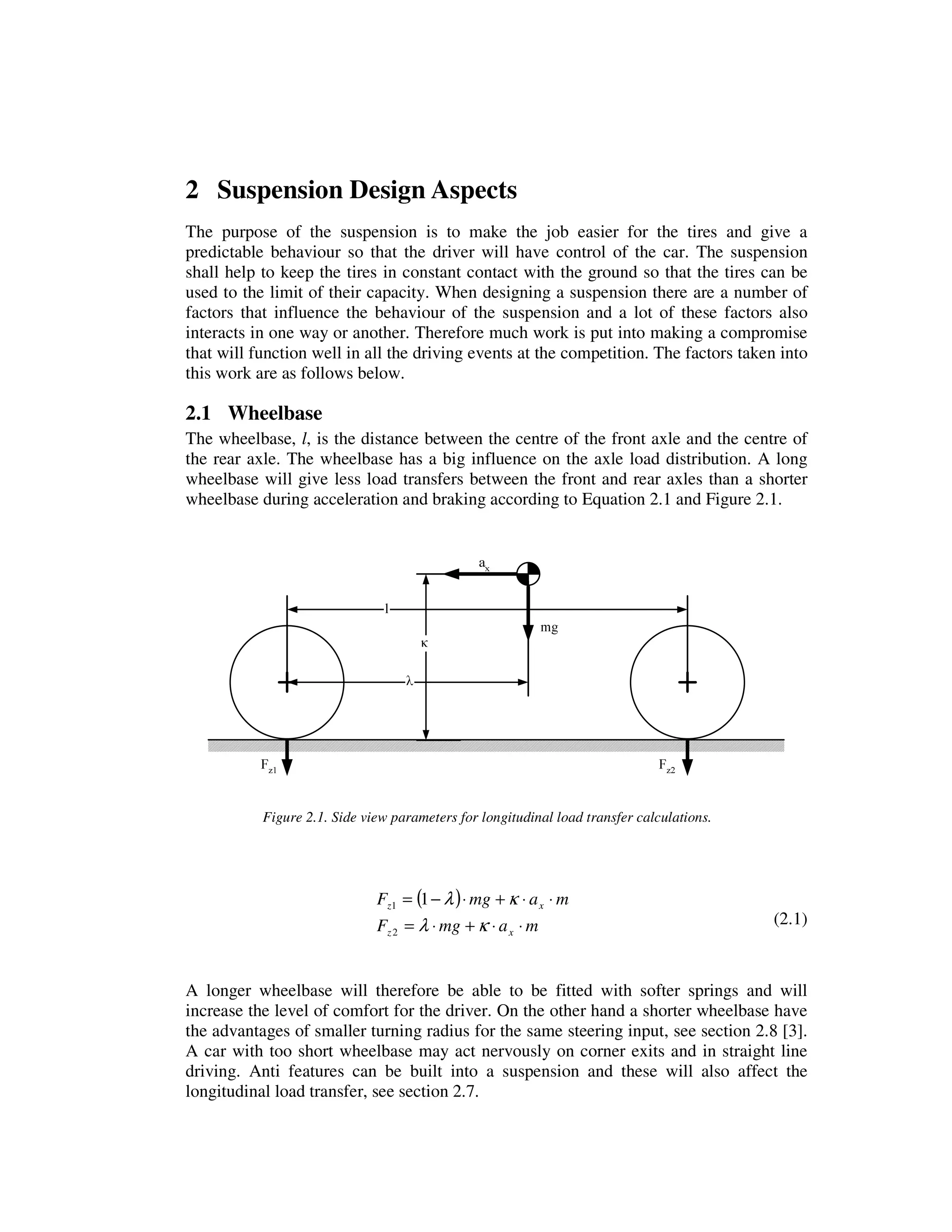 Design of a suspension for a formula student race car | PDF
