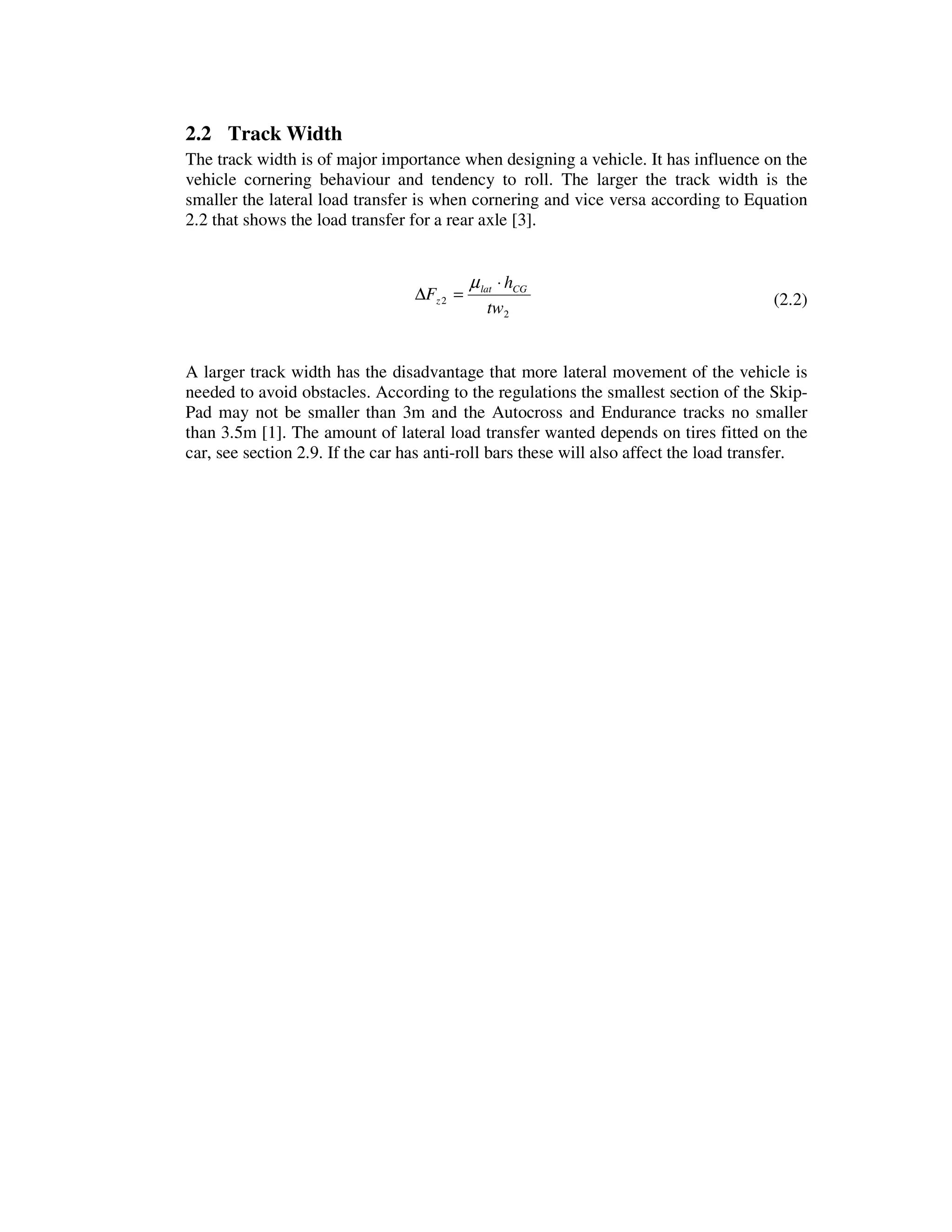 Design of a suspension for a formula student race car | PDF
