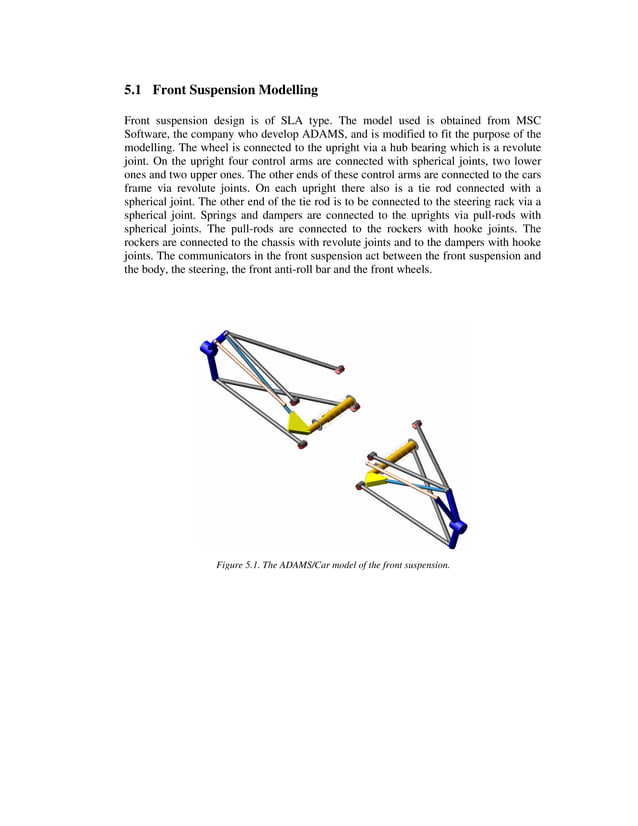 Design of a suspension for a formula student race car | PDF