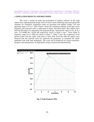 Design of a uhf band lna using active inductor with ffp noise cancelling | PDF