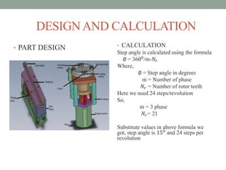 Design of automatic screwing machine | PPTX