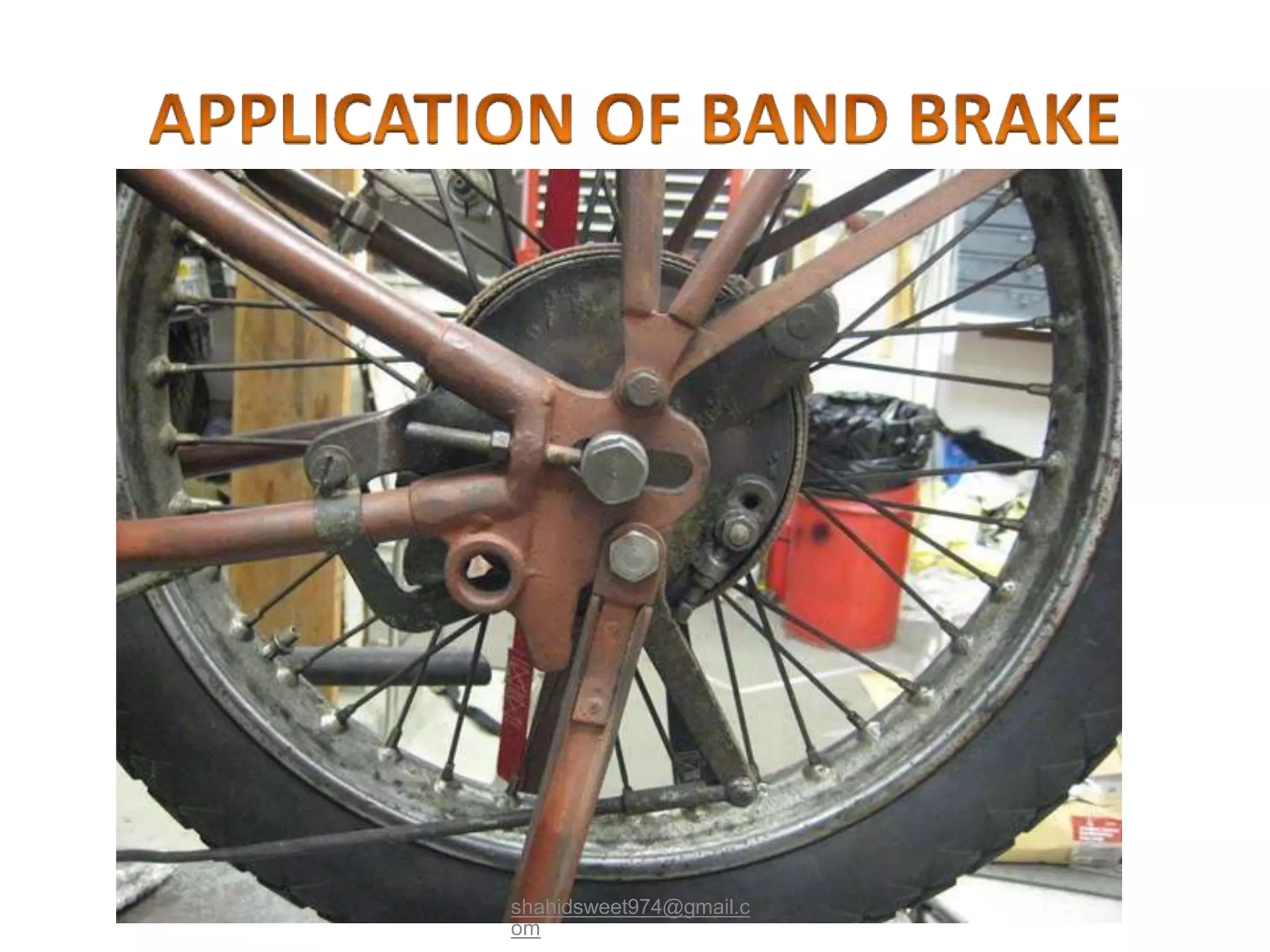 Design of Band Brake | PPTX