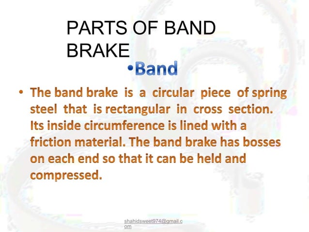 Design of Band Brake | PPTX