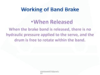 Design of Band Brake | PPTX