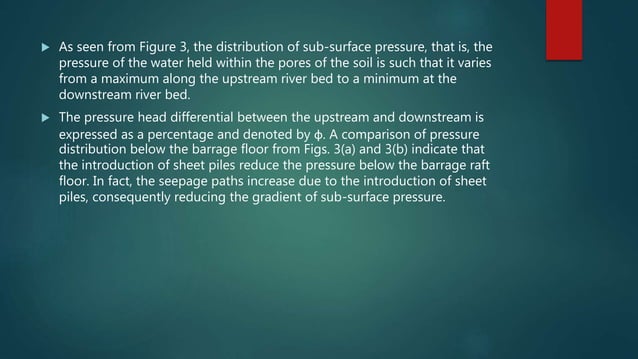 Design of barrages | PPTX | Canoeing and Kayaking | Extreme Sports