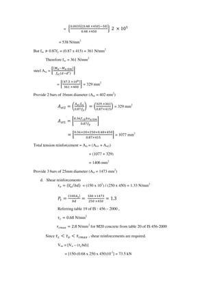 Design of beam | PDF