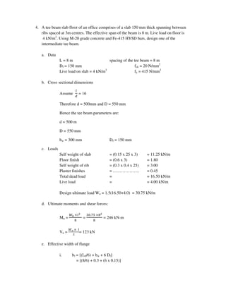 Design of beam | PDF