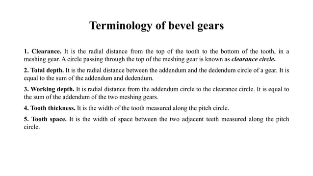 Design of bevel gear | PPTX | Sports Equipment | Sports