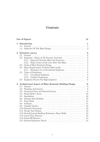 Architectural And Structural Design Of Blast Resistant Buildings | PDF