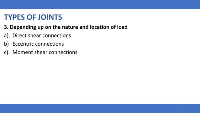 Design of bolted connections | PPTX | Physics | Science