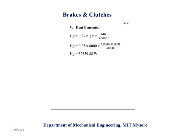 Design of Clutches and Brakes in Design of Machine Elements.pptx