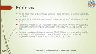 Design of bridge structure using autodesk infra work | PPTX