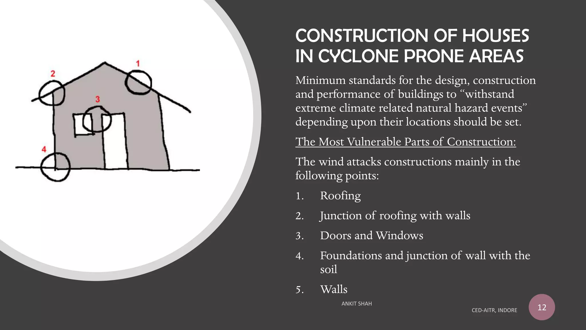 Design of buildings in cyclone prone areas | PDF