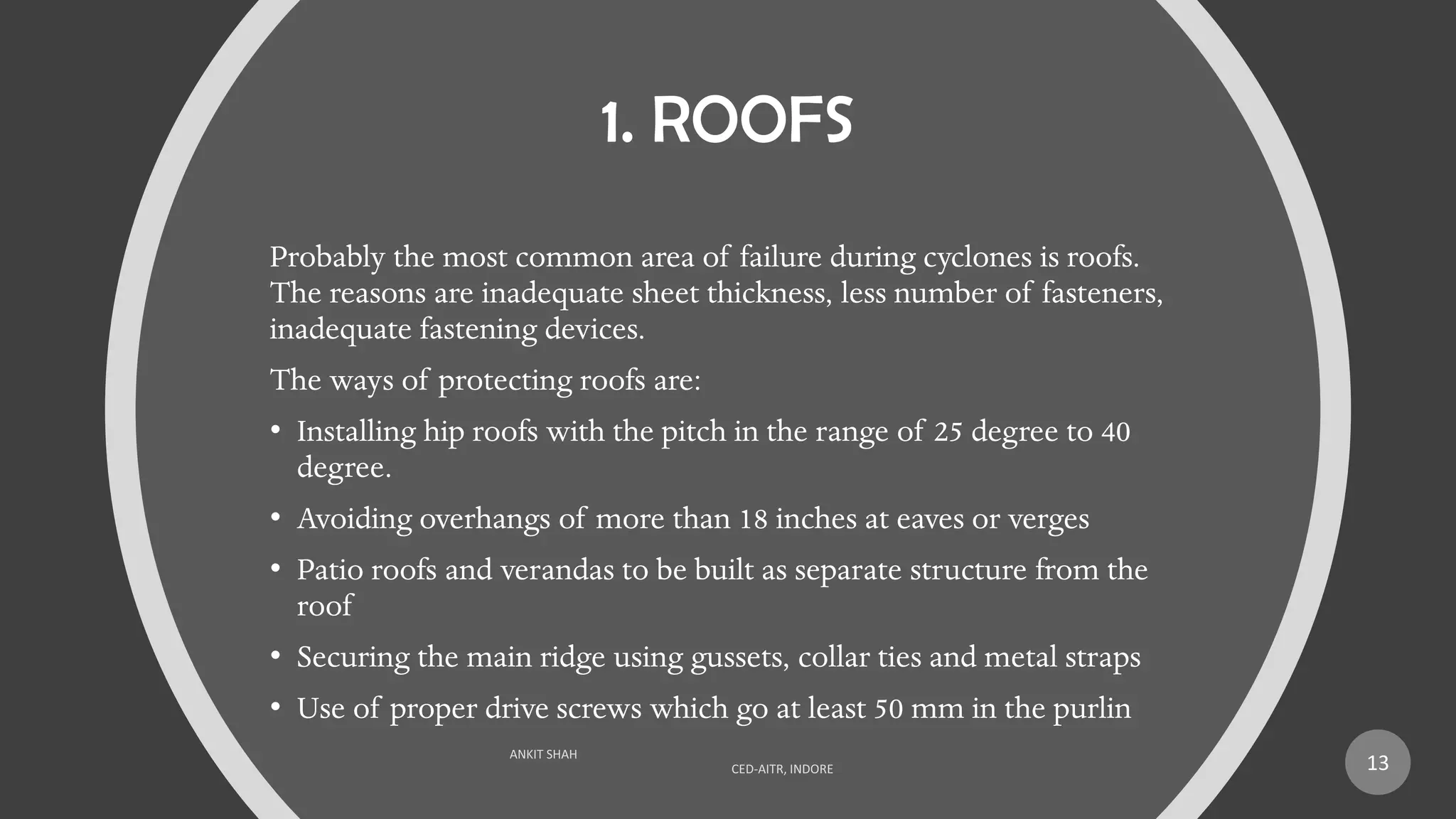 Design of buildings in cyclone prone areas | PDF