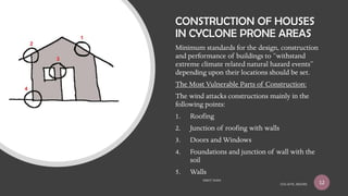 Design of buildings in cyclone prone areas | PDF