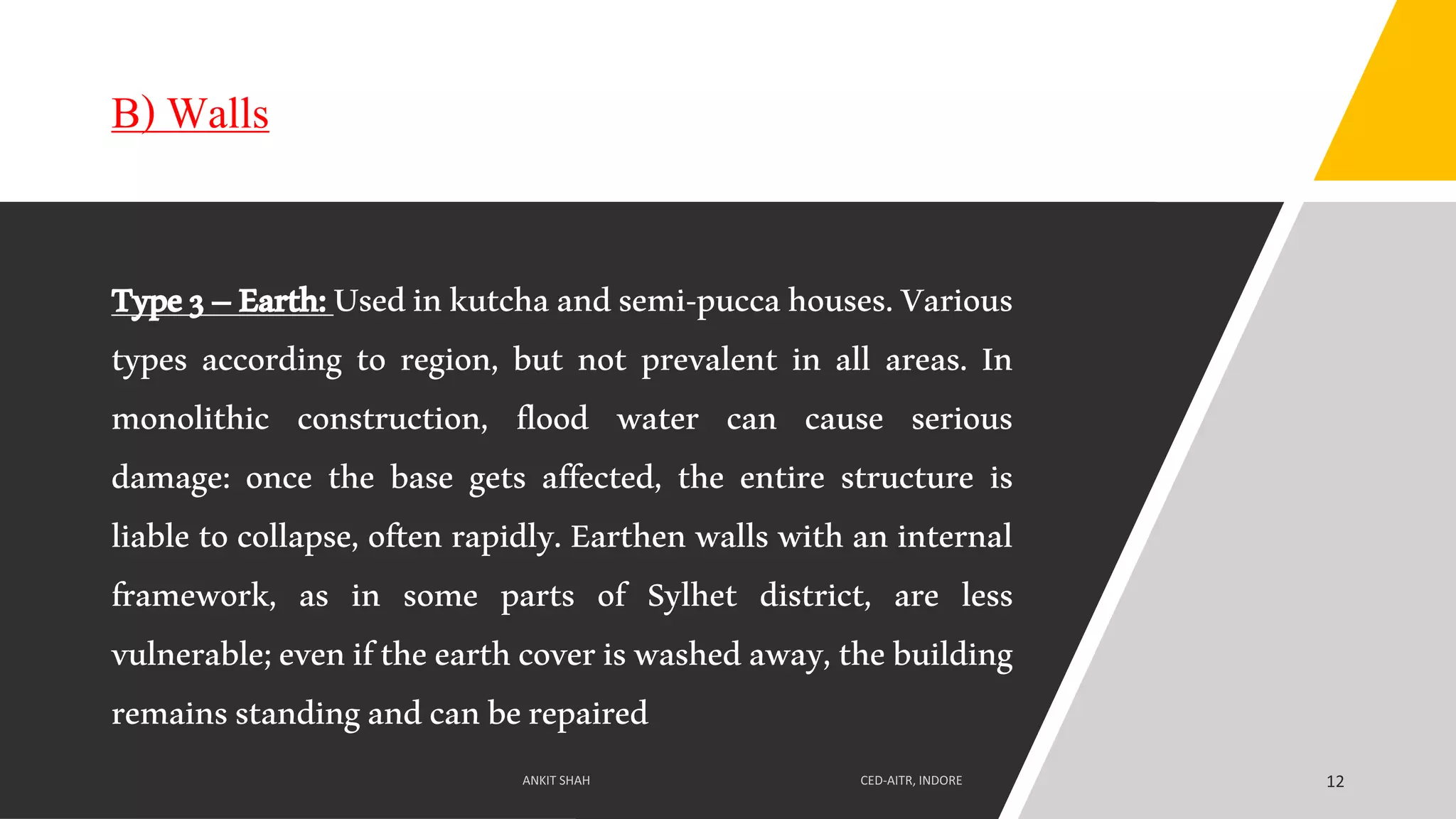 Design of buildings in flood prone areas | PDF