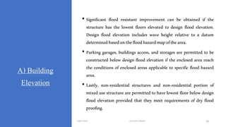 Design of buildings in flood prone areas | PDF