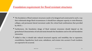 Design of buildings in flood prone areas | PDF
