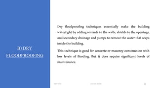 Design of buildings in flood prone areas | PDF