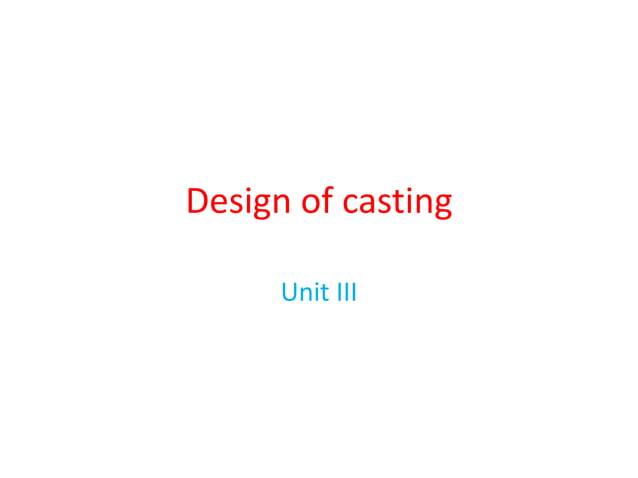 Design of casting.pptx
