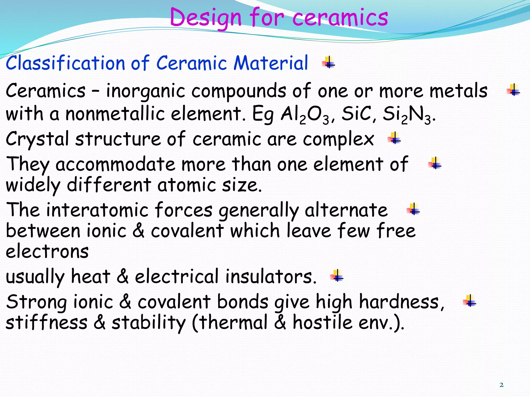 Design of ceramics | PPT
