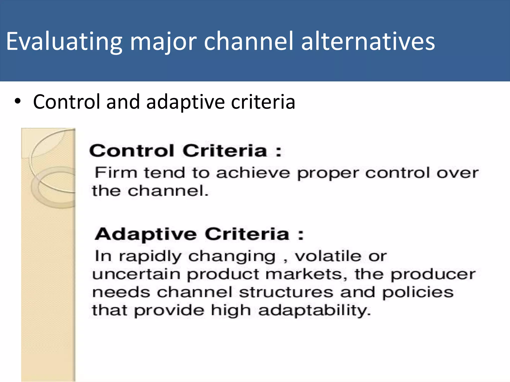 Design of channels | PPT