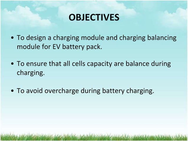 Design of Charging Module and Charging Balancing Module for Electric ...